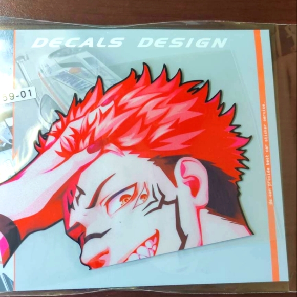No Brand | Accessories | Sukuna Jujutsu Kaisen Car Sticker Anime | Poshmark